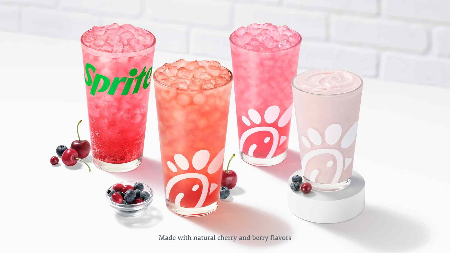 Chick-fil-A Debuts New Cherry Berry & Sprite Alongside the Bold Pretzel ...